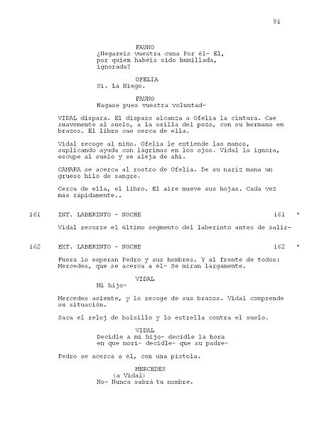 TODO SOBRE...: GUIÓN CINEMATOGRÁFICO